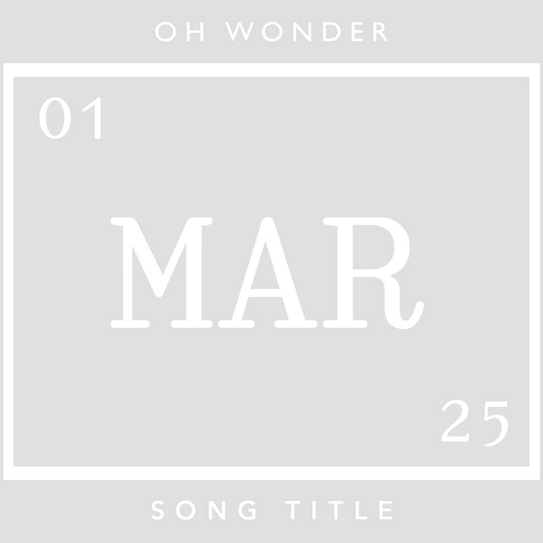 Oh Wonder | Official Website
